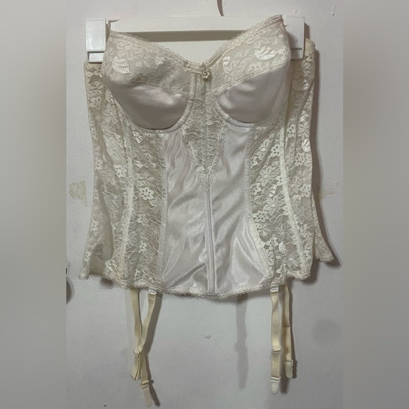 Dominique | Intimates & Sleepwear | 200s Y2k Vintage Bridal Bustier ...